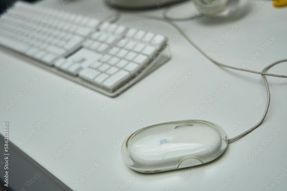 Fotka „MOSCOW, Russia - May 7, 2022: Museum of Old Apple Computers. The ...