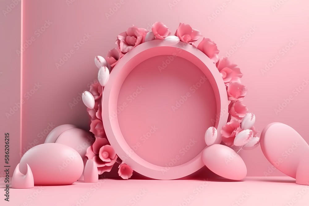 Womens Days Decoration, Beautiful Background with feminist and ...