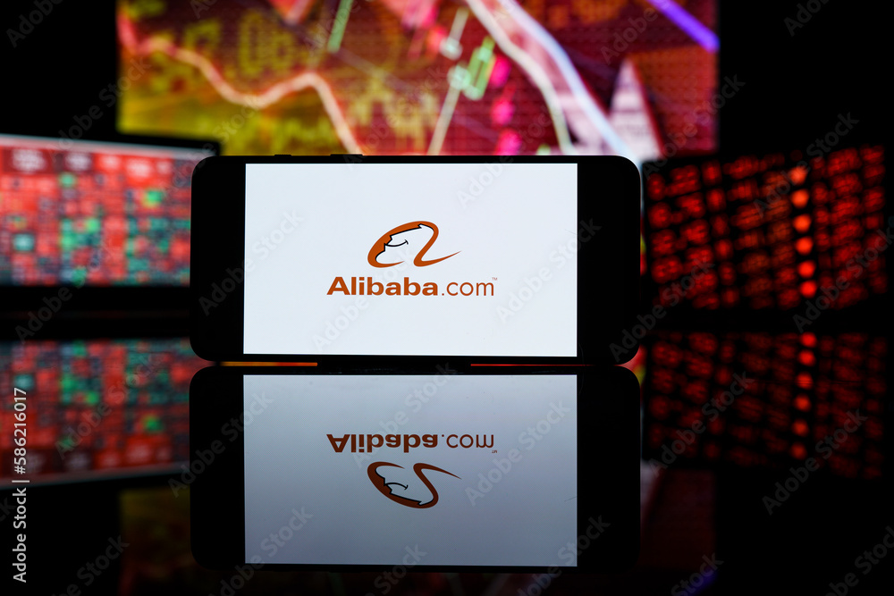 alibaba company shares dropped down at stock market. alibaba company ...