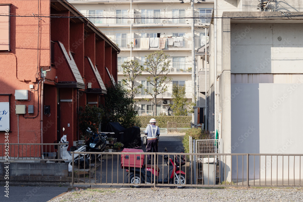 Foto de TOKYO, JAPAN - March 8, 2023: ‪View of an area in Matsudo City ...