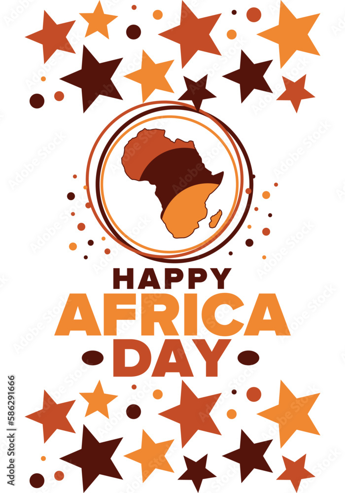 Africa Day. Happy African Freedom Day and Liberation Day. Celebrate ...