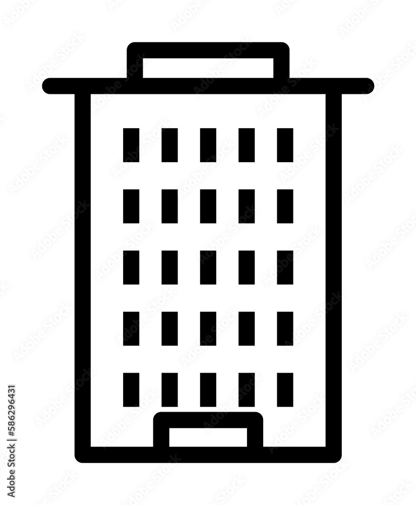 residential building icon. Element of building icon for mobile concept ...