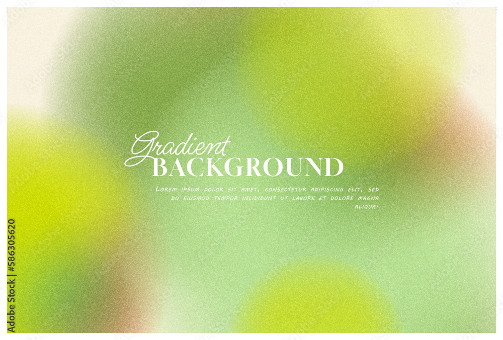 Gradient green background with grain texture Stock Vector | Adobe Stock