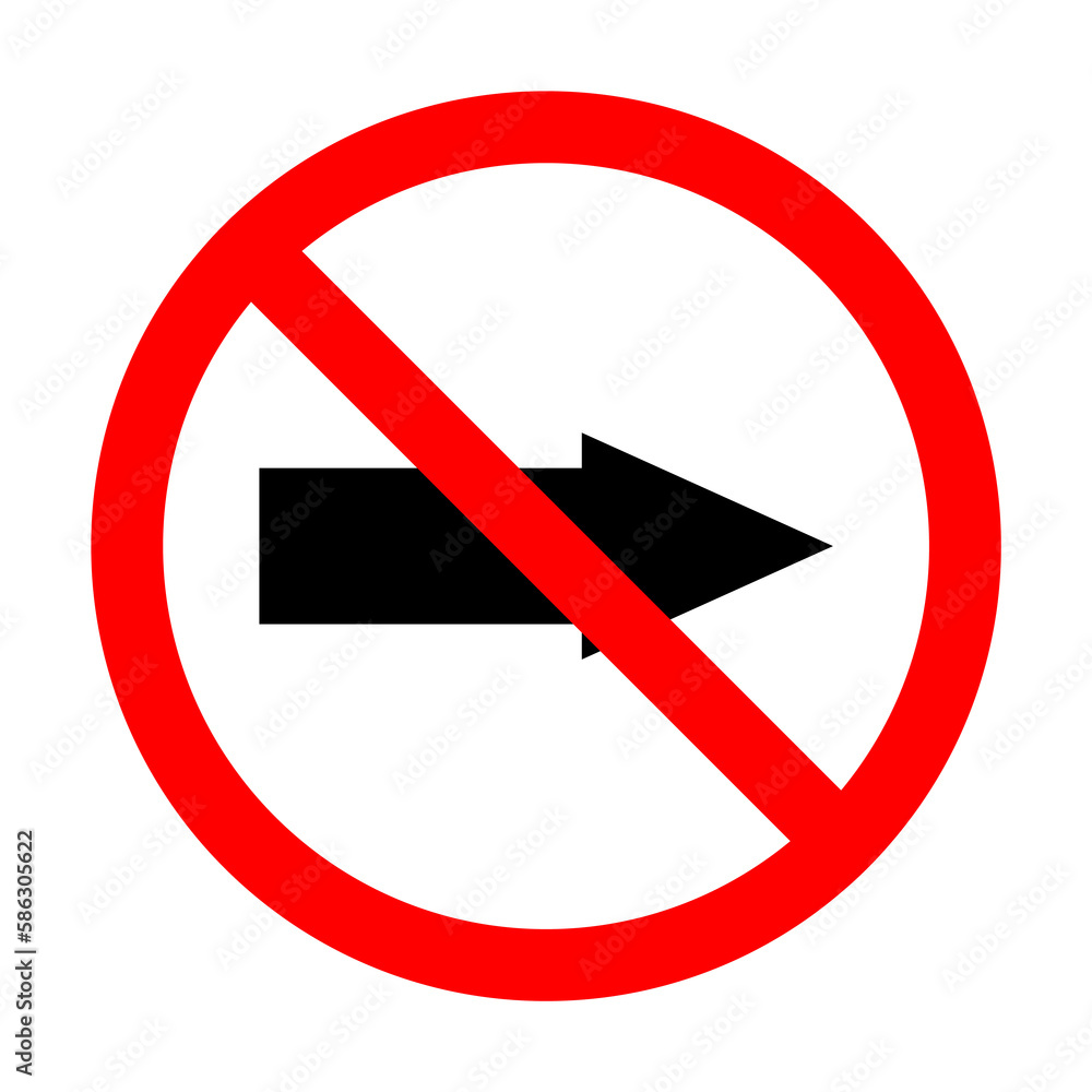 heading prohibited icon. Element of ptohibited sign for mobile concept ...