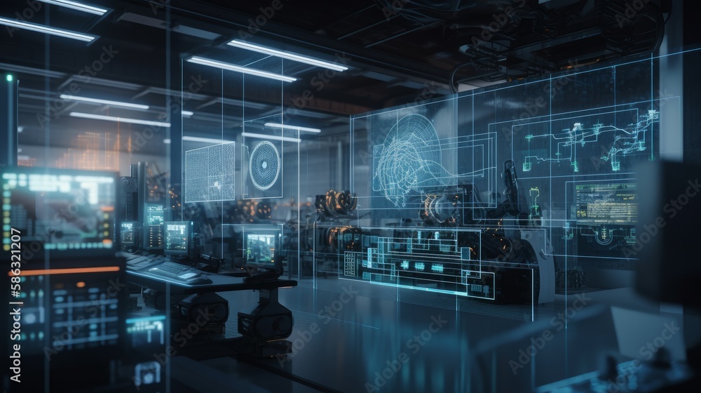 IoT software streamlining robot operations in factories, showcased in a ...