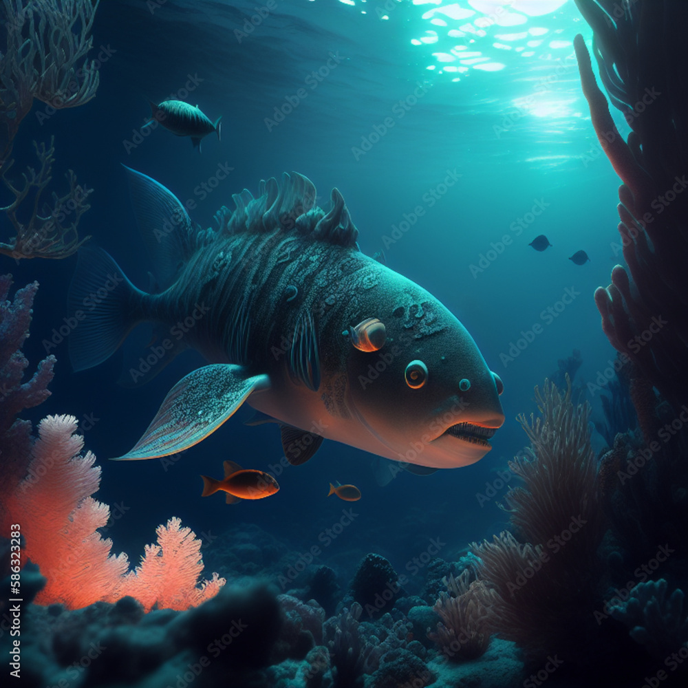 Explore the mysterious deep sea with surreal images of underwater ...