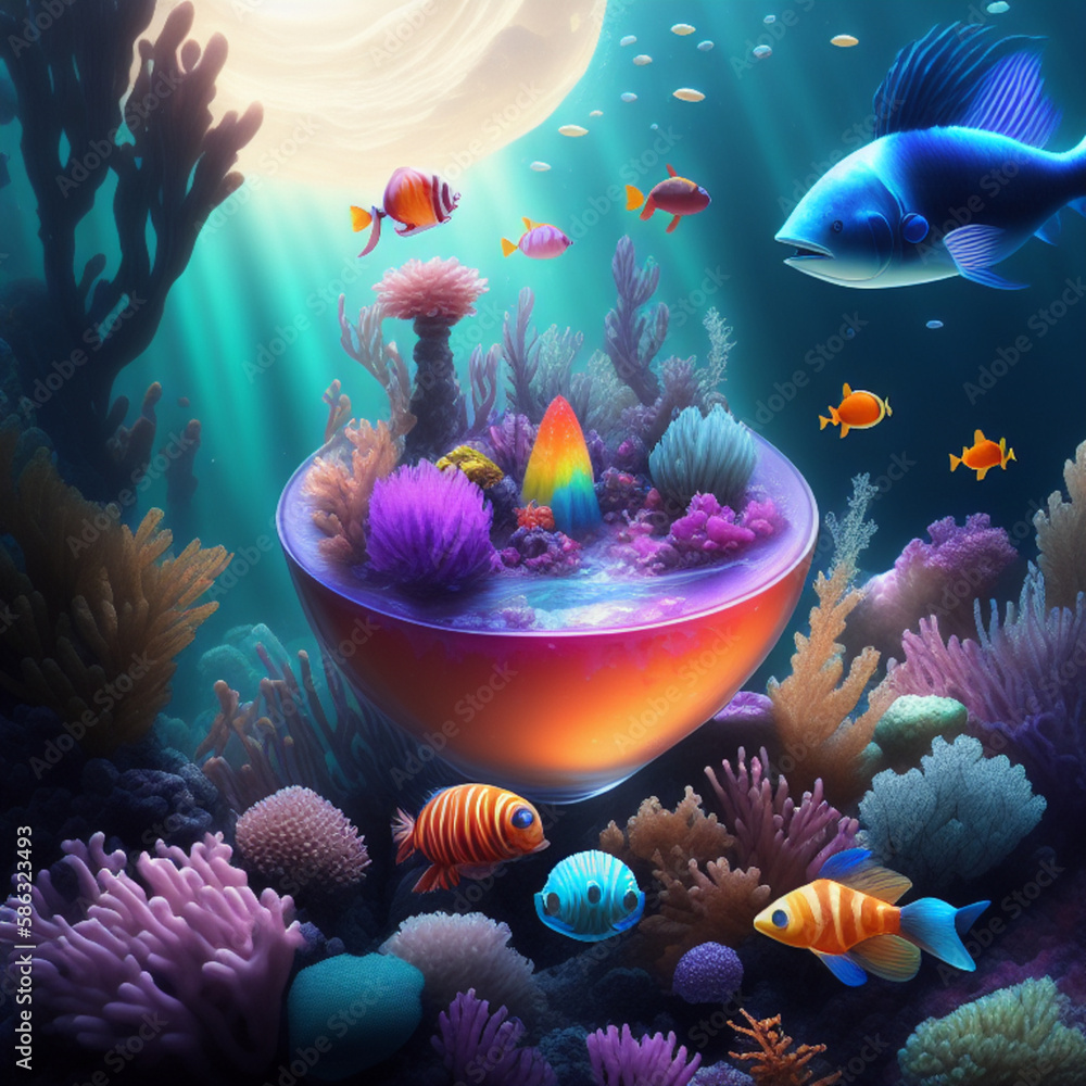 Explore the mysterious deep sea with surreal images of underwater ...