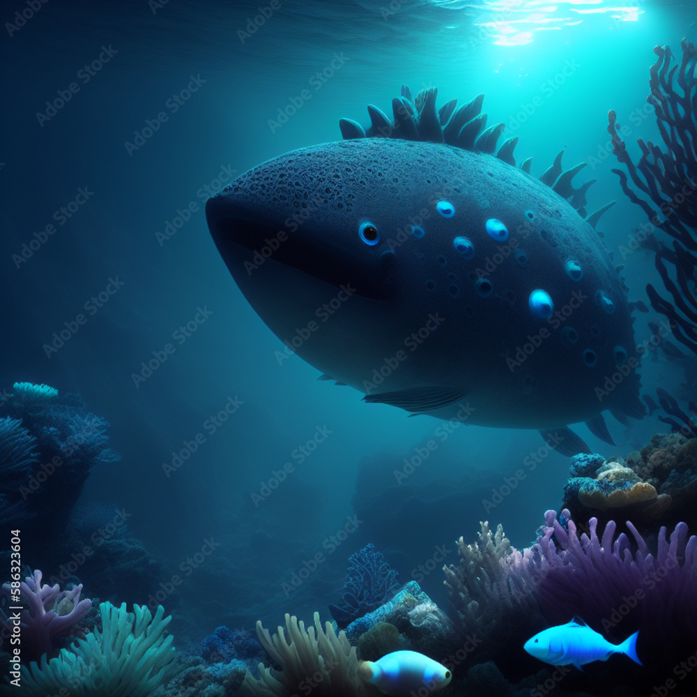 Explore the mysterious deep sea with surreal images of underwater ...