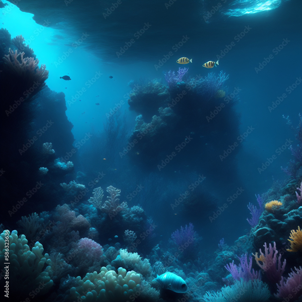 Explore the mysterious deep sea with surreal images of underwater ...