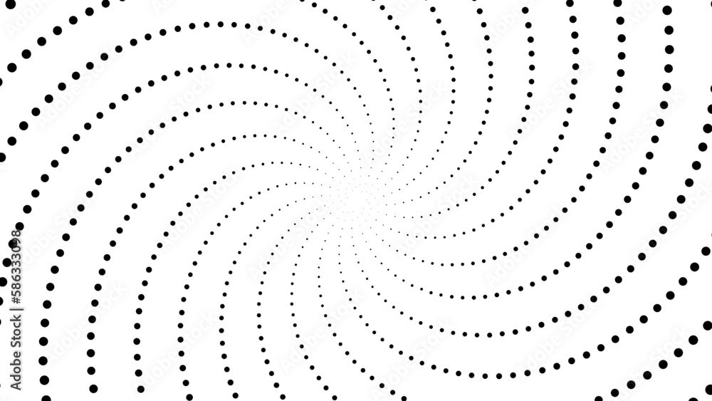 Fibonacci spiral patterns in vector. Mathematical morphology ...