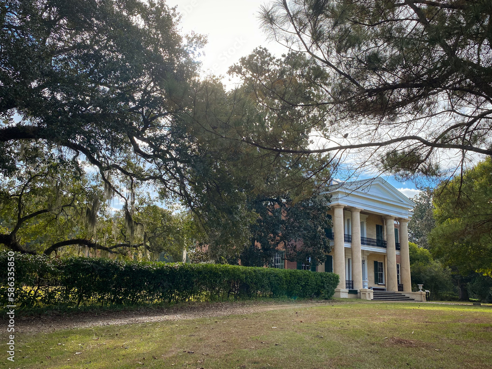 Natchez, Mississippi: Melrose mansion and estate, now part of Natchez ...