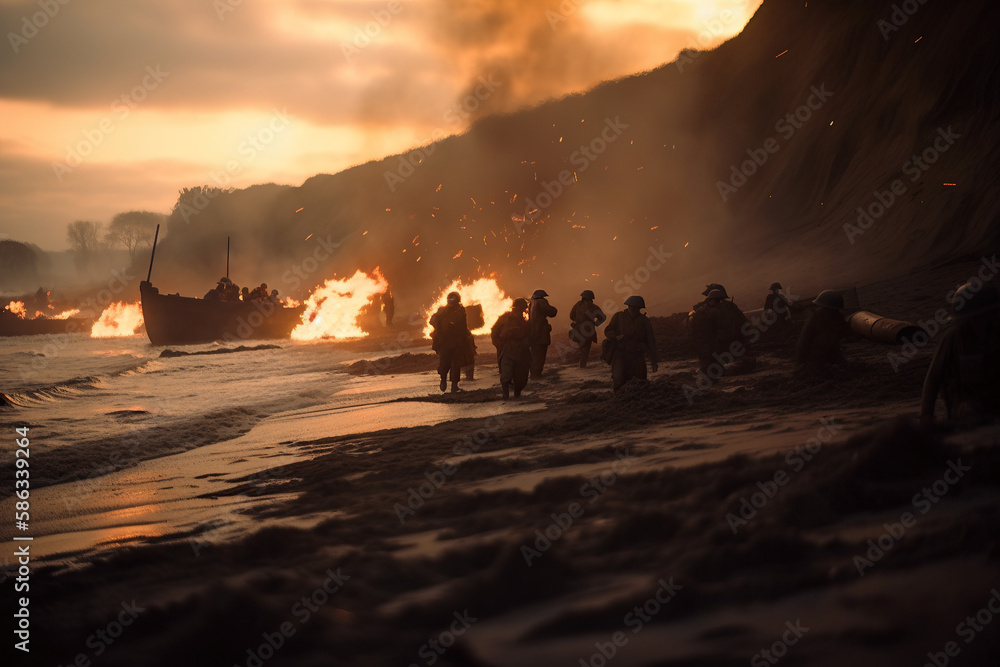 Normandy Beaches: Remembering war, the Sacrifice and Heroism of WW2 ...