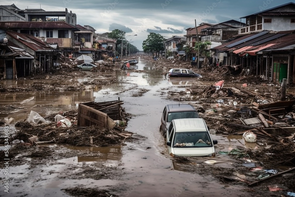 A World Ravaged By Extreme Weather Conditions, With Frequent Storms ...