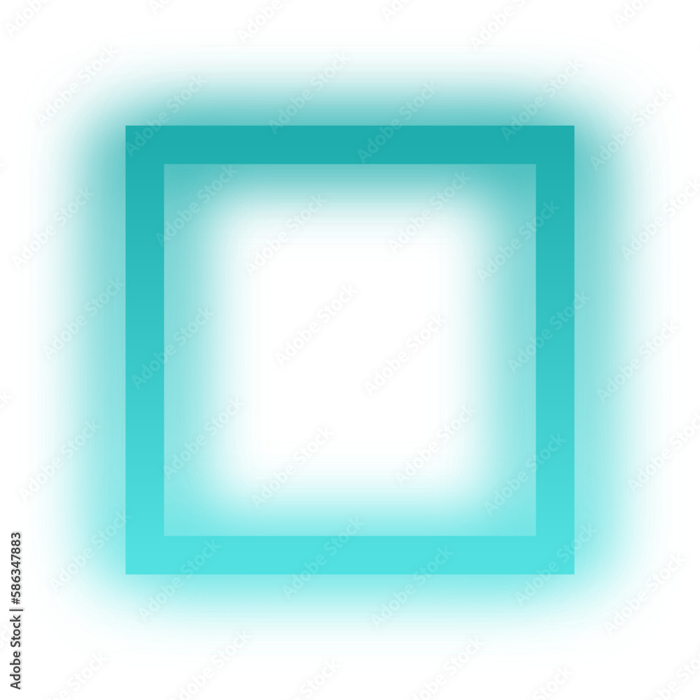 Basic shape neon background. Electric geometric shape with light flare ...