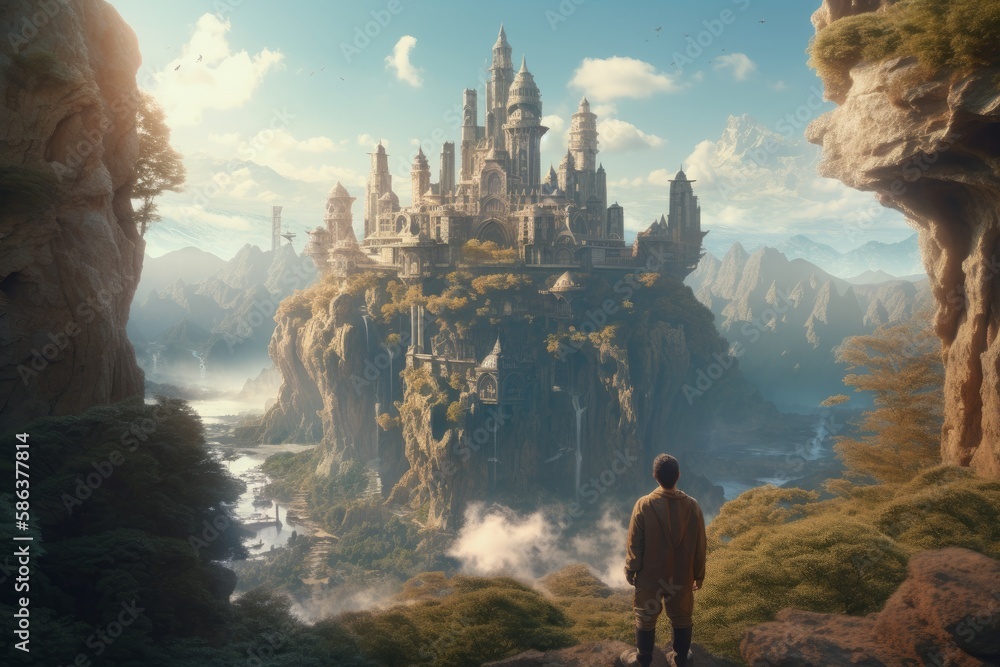 Fantastical Kingdoms & Breathtaking Landscapes: Cinematic 3D Max Render ...
