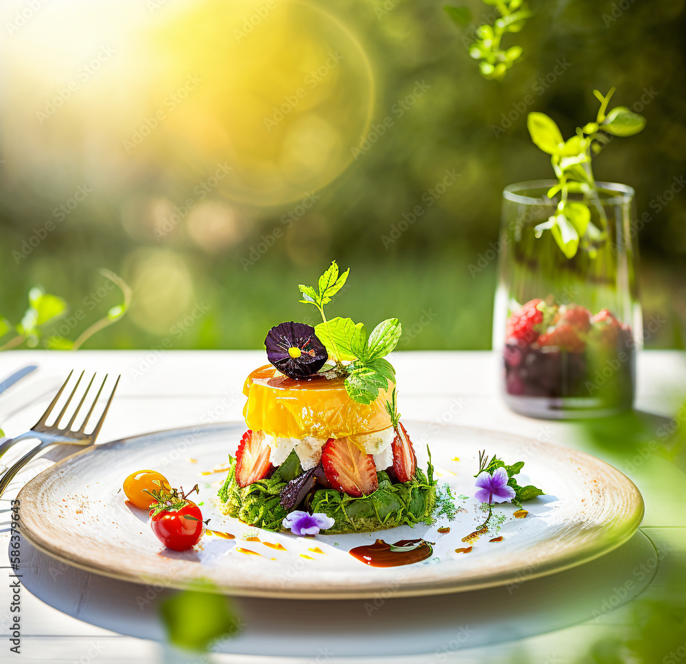 The Elegant and Sweet Fine Dining Desserts: A Fine Dining Must-Have. AI ...