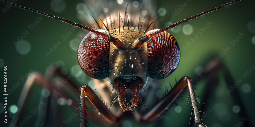 In-depth look at a mosquito through impressive macro photography ...