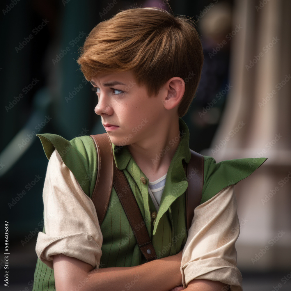 Peter Pan, Ai Stock Illustration | Adobe Stock
