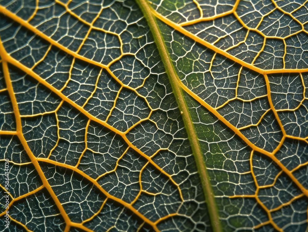 Macro leaf membrane cell photos reveal intricate plant anatomy. They ...