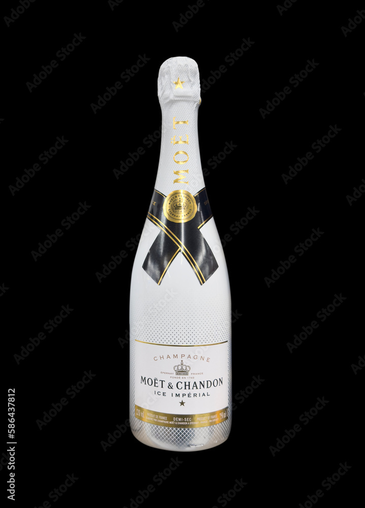 Yerevan, Armenia, March 27, 2023: Moet and Chandon Ice Imperial ...