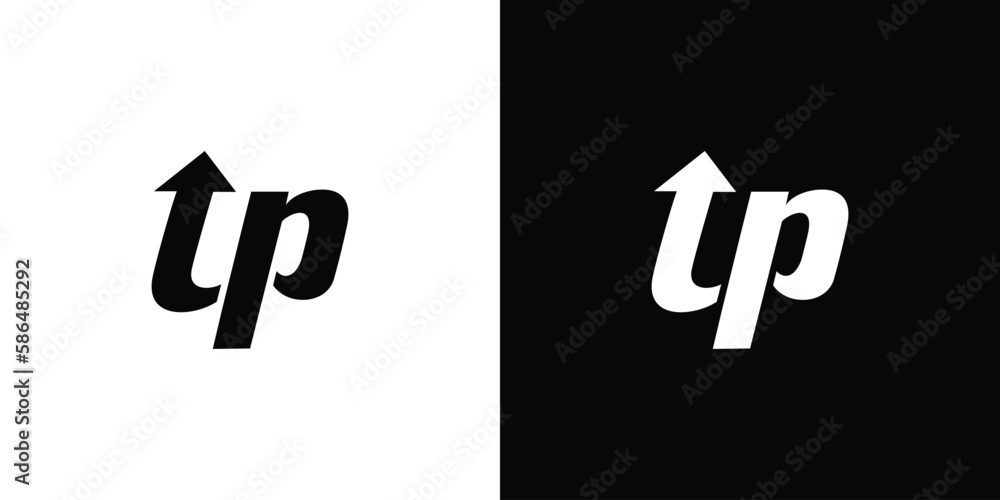 Simple and modern Up logo design Stock Vector | Adobe Stock