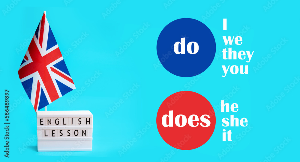 English lesson. Table of examples of the use of the auxiliary verb do ...