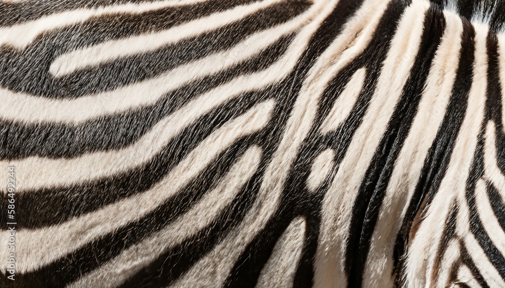Zebra Fur Texture - Patterns and Characteristics Stock Photo | Adobe Stock