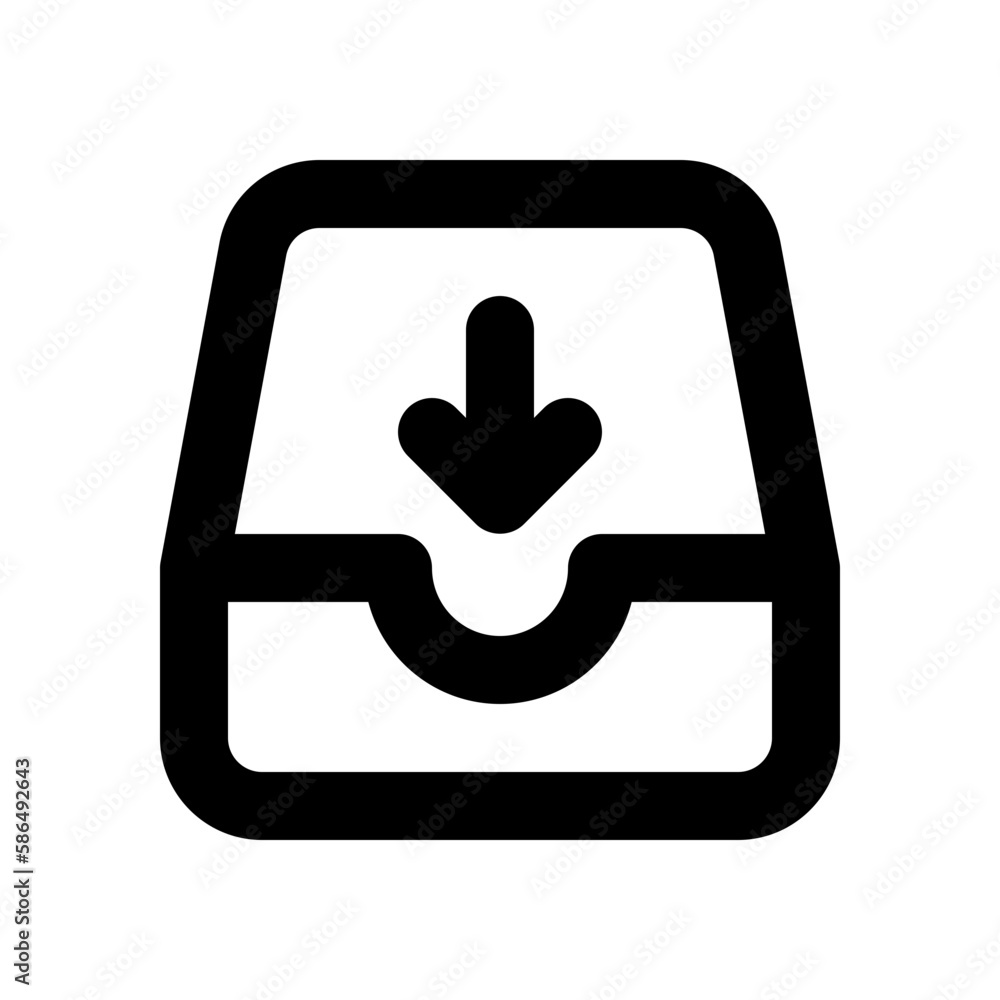 inbox Stock Vector | Adobe Stock