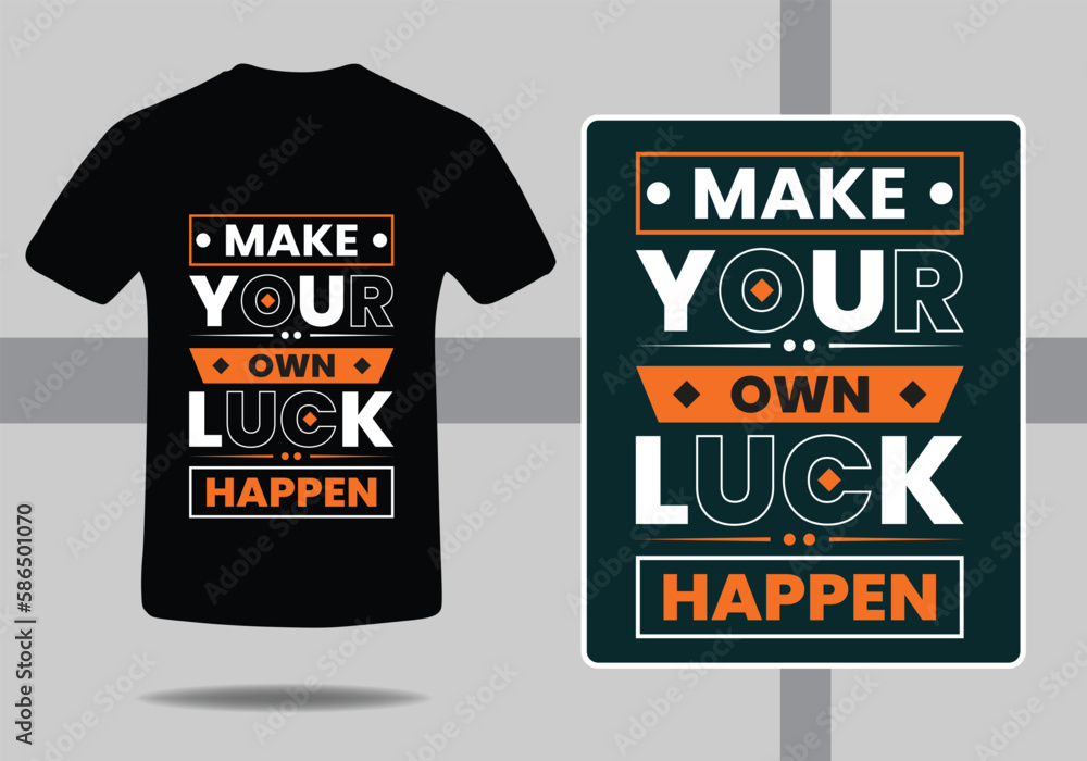 Inspiring Geometric t shirt design with bold and creative font styles t ...