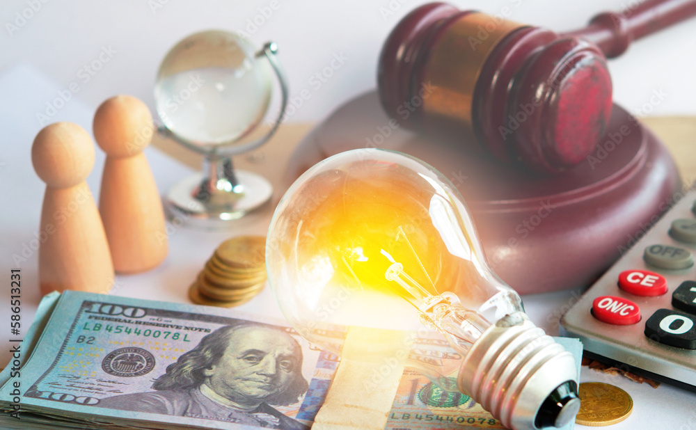 Environment and energy law concept.Environmental and energy laws aim to ...