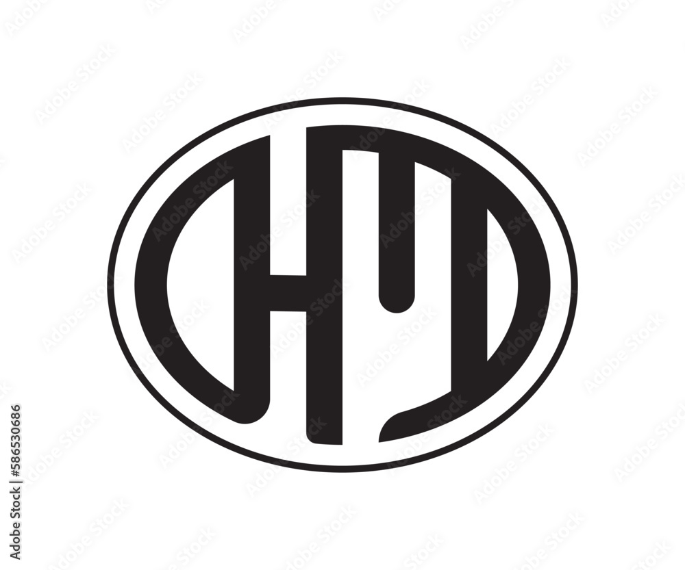black and white icon, abstract, new logo, c h m d logo, vector new logo ...