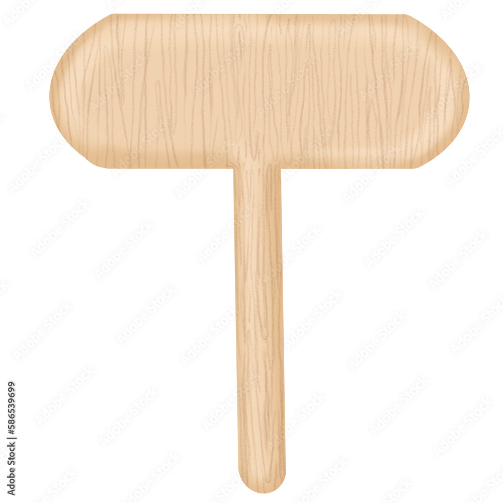 wood name tag for tree decoration garden. illustration wooden name tag ...