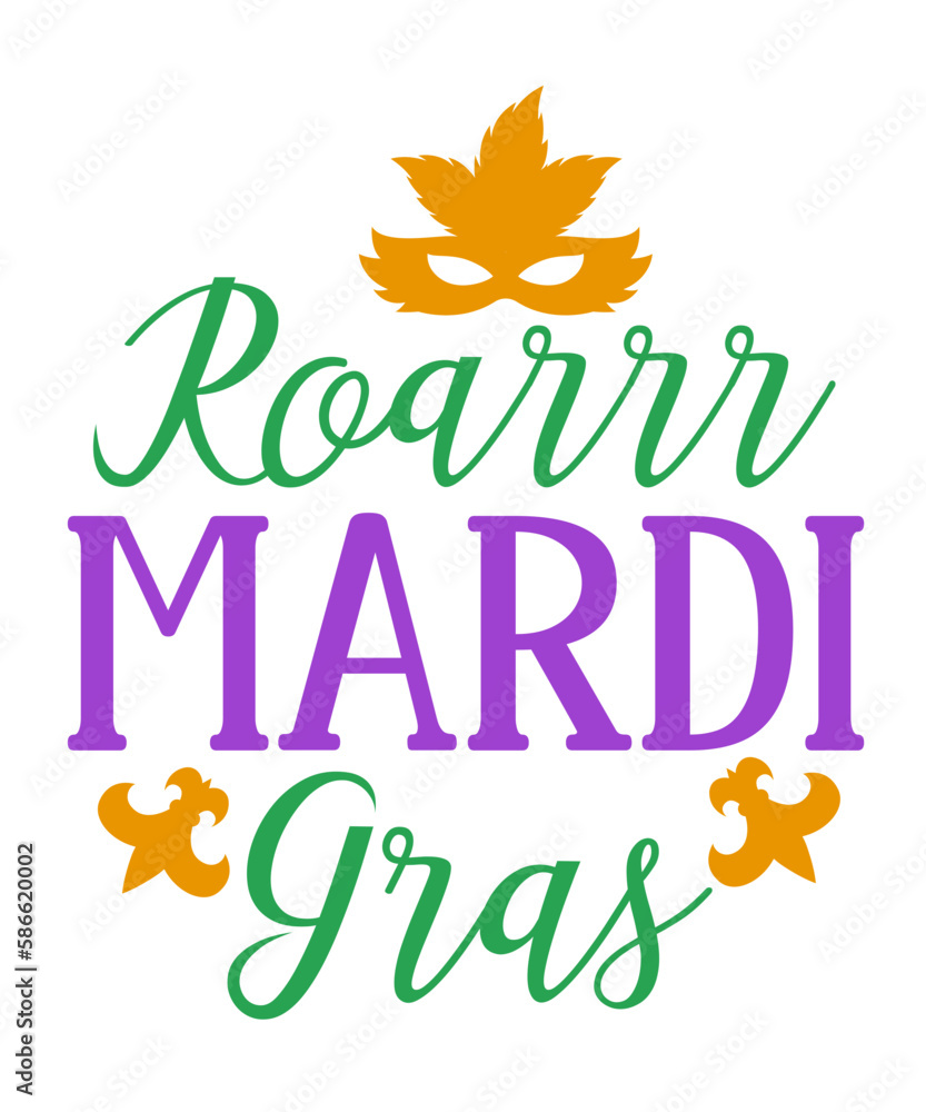 Vetor de Mardi Gras SVG Bundle, Fat Tuesday Svg, Carnival Svg, Funny ...