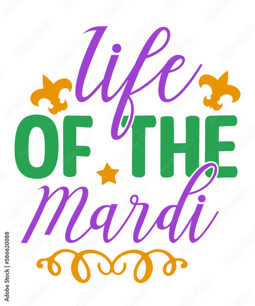 Mardi Gras SVG Bundle, Fat Tuesday Svg, Carnival Svg, Funny Mardi Gras ...