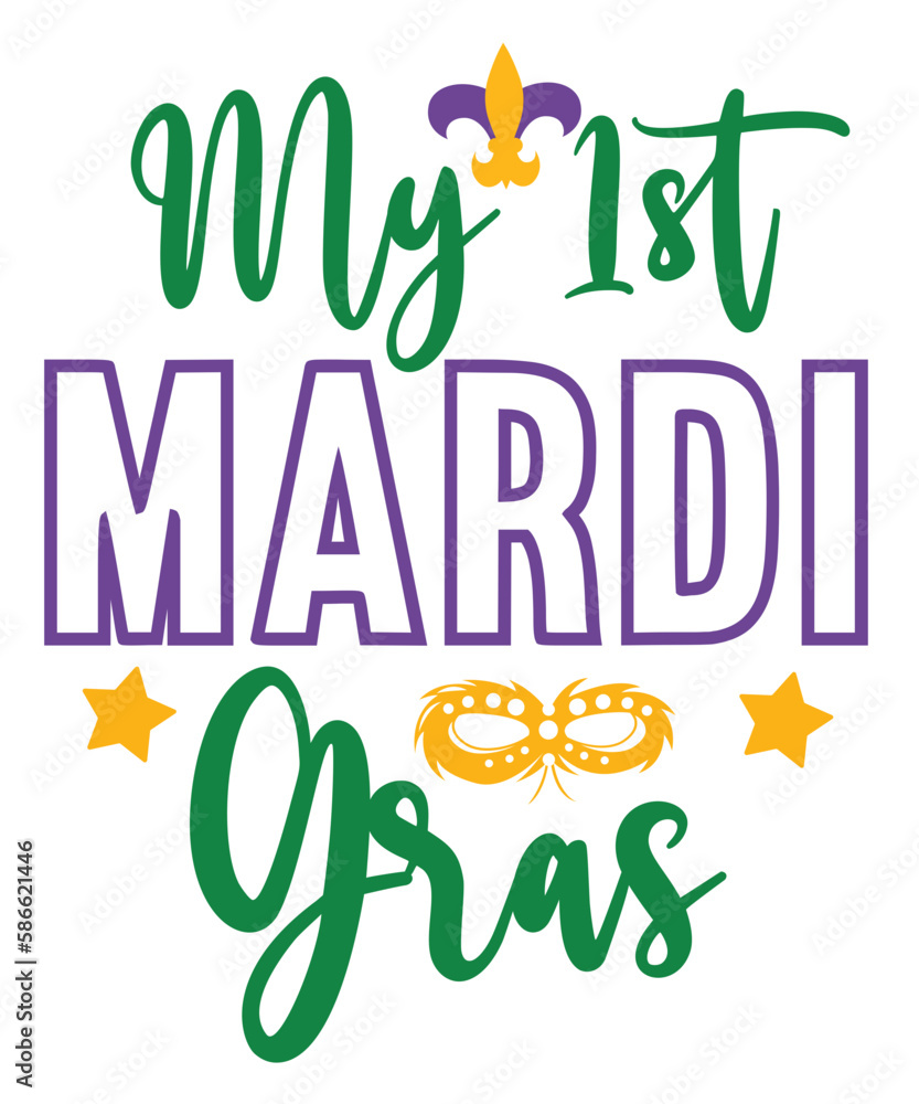 Mardi Gras SVG Bundle, Fat Tuesday Svg, Carnival Svg, Funny Mardi Gras ...