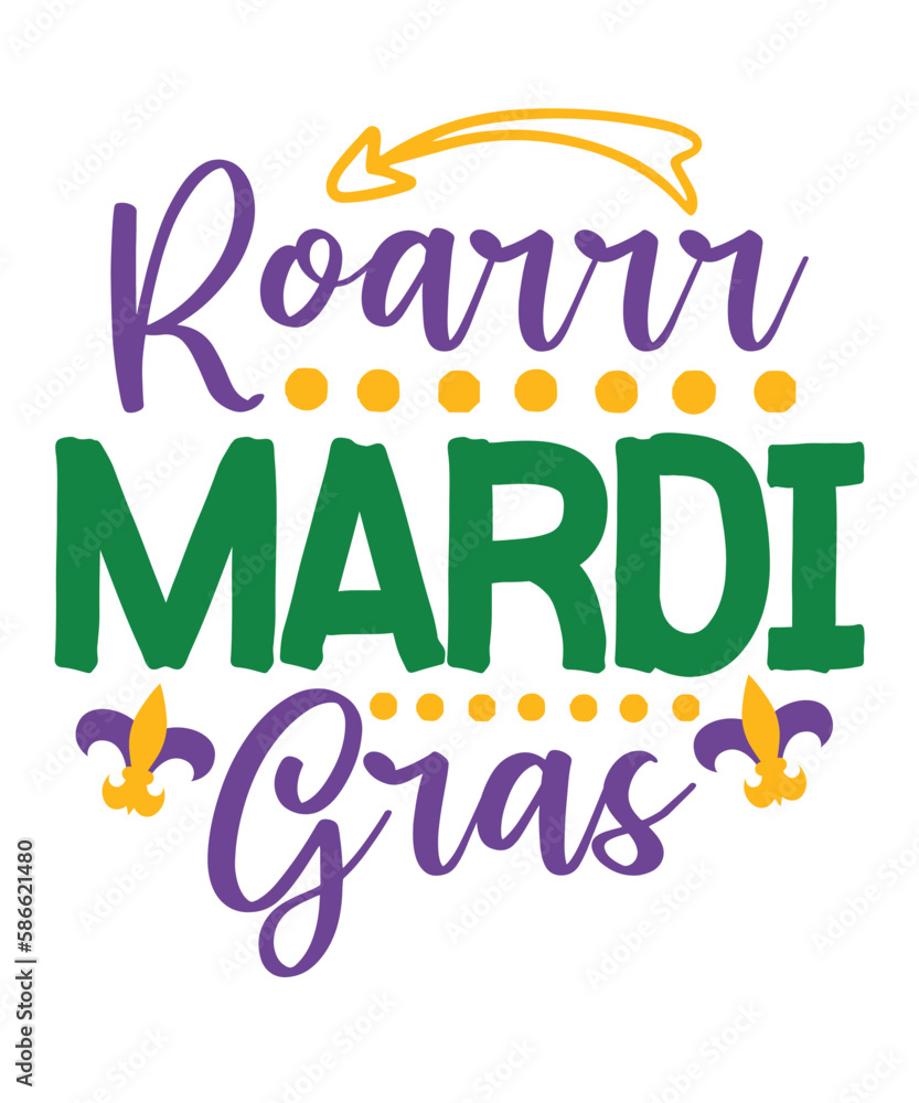 Vetor de Mardi Gras SVG Bundle, Fat Tuesday Svg, Carnival Svg, Funny ...