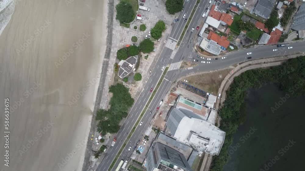 Stockvideon Praia Bairro Ponta dAreia Da Areia Litoral Sao Luis ...