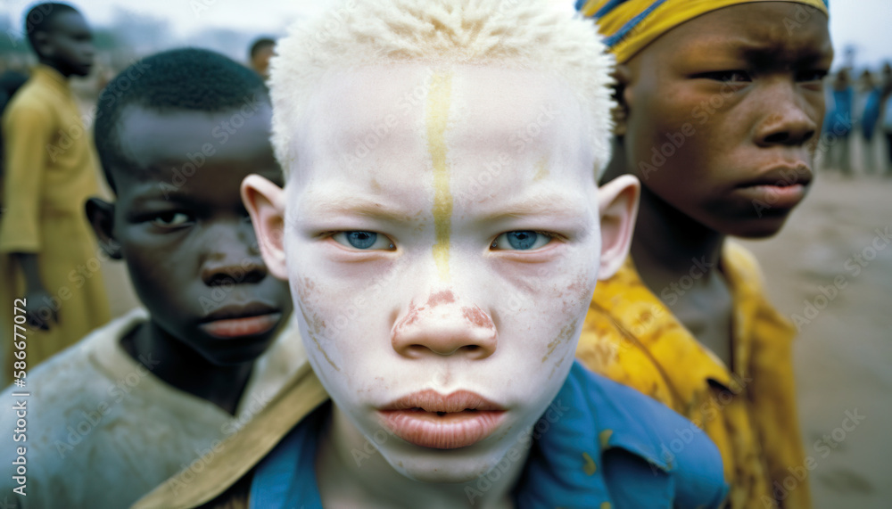 Albino African Tribe