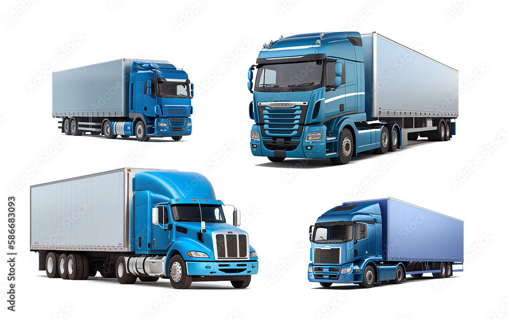 truck on a transparent background For decorating projects easily ...