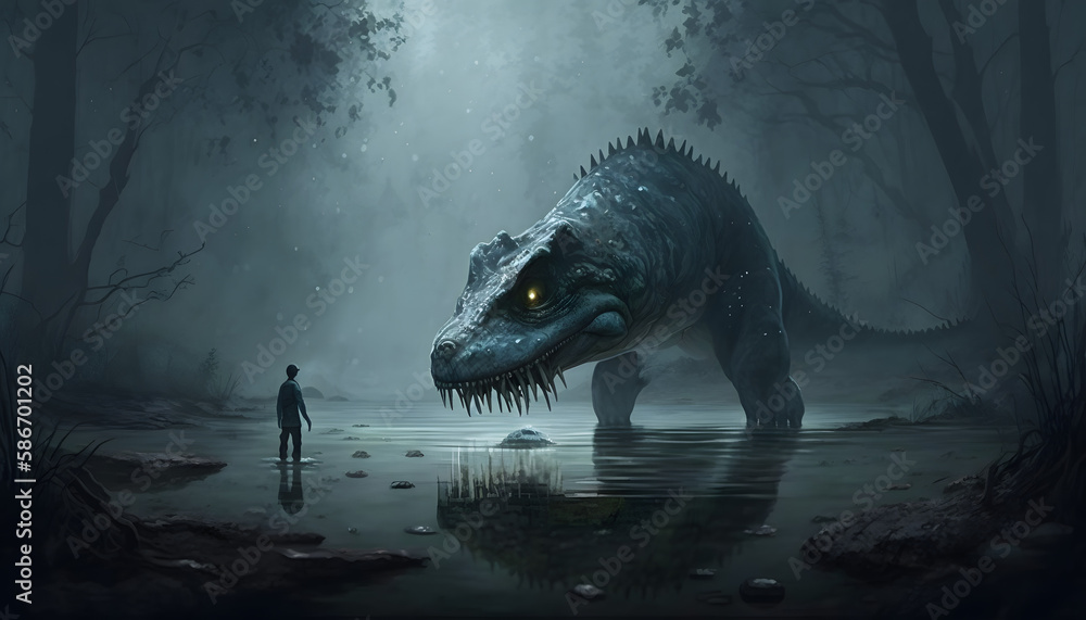 Cryptids referred to those monsters from folklore and urban legends ...