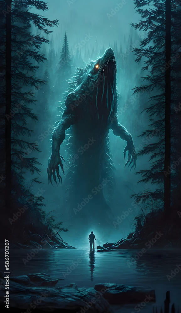 Cryptids referred to those monsters from folklore and urban legends ...