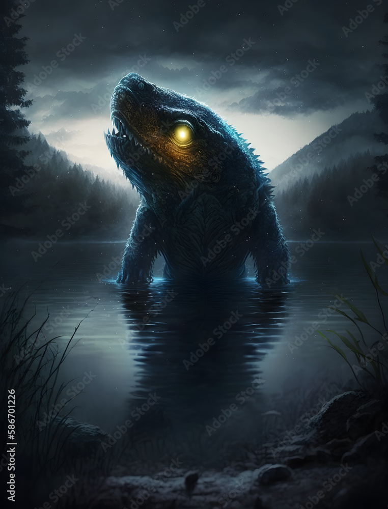 Cryptids referred to those monsters from folklore and urban legends ...