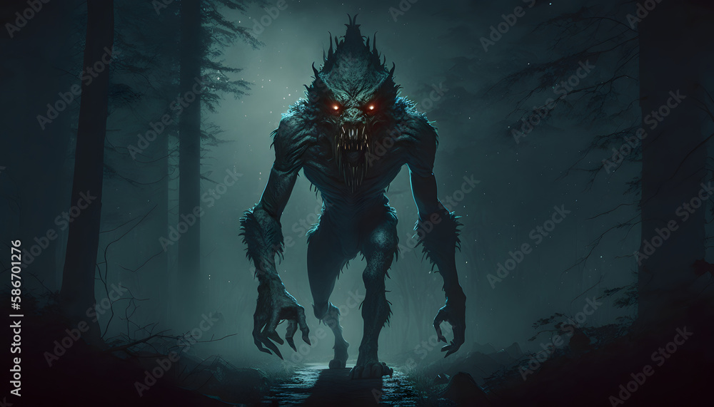 Cryptids referred to those monsters from folklore and urban legends ...