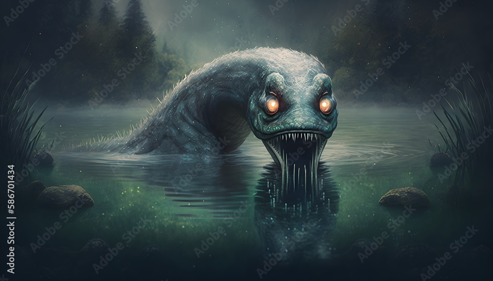 Cryptids referred to those monsters from folklore and urban legends ...