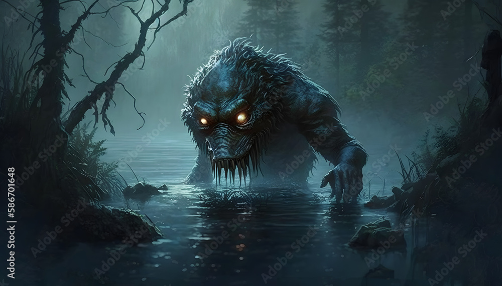 Cryptids referred to those monsters from folklore and urban legends ...