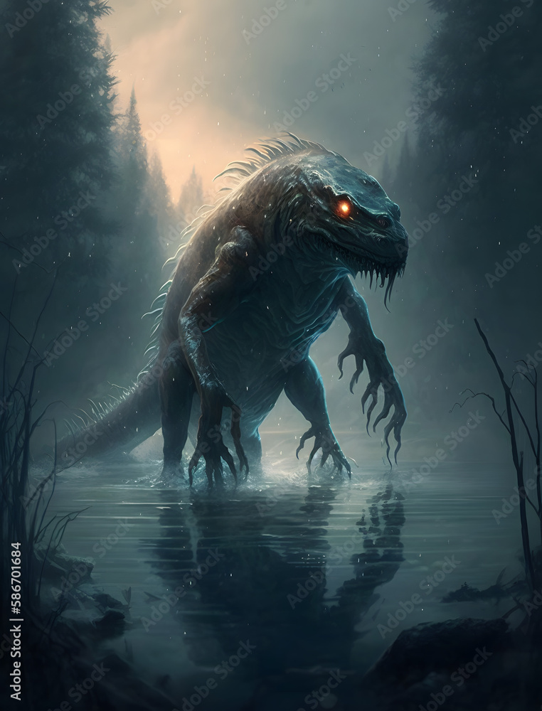 Cryptids referred to those monsters from folklore and urban legends ...