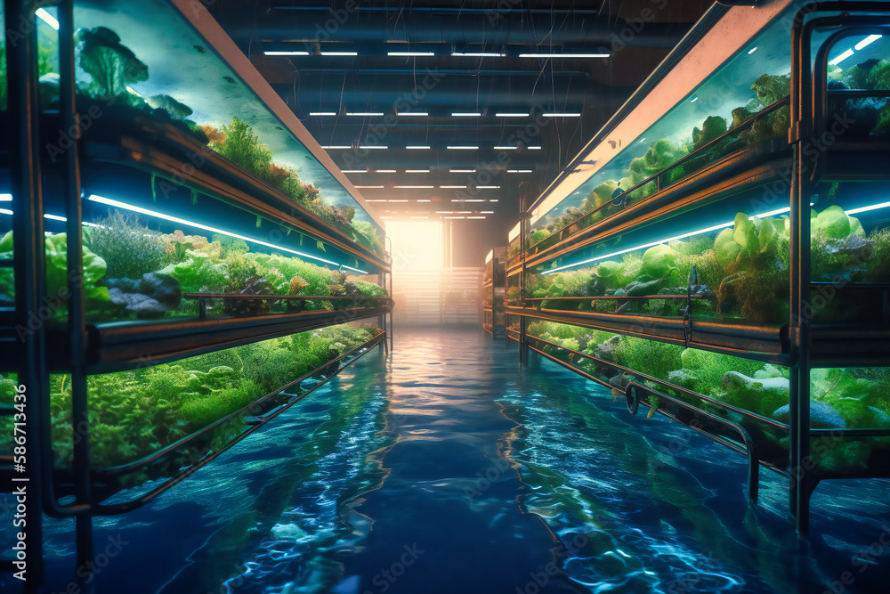 Innovative underwater farms cultivate crops and algae, addressing ...