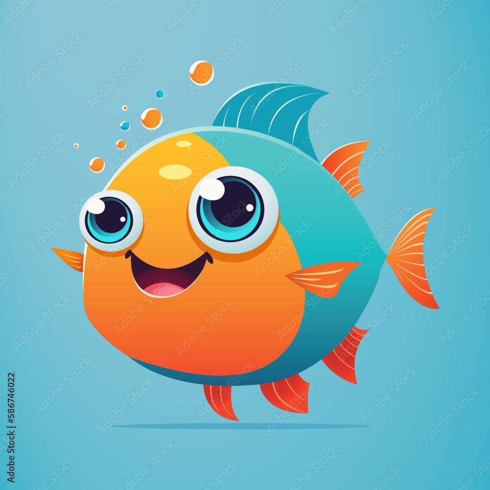 Smiling Fish With Teeth