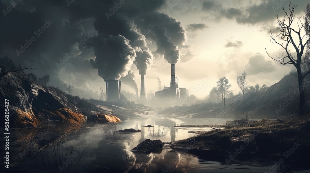 Understanding Pollution Impacts: A Conceptual Illustration in 8K ...