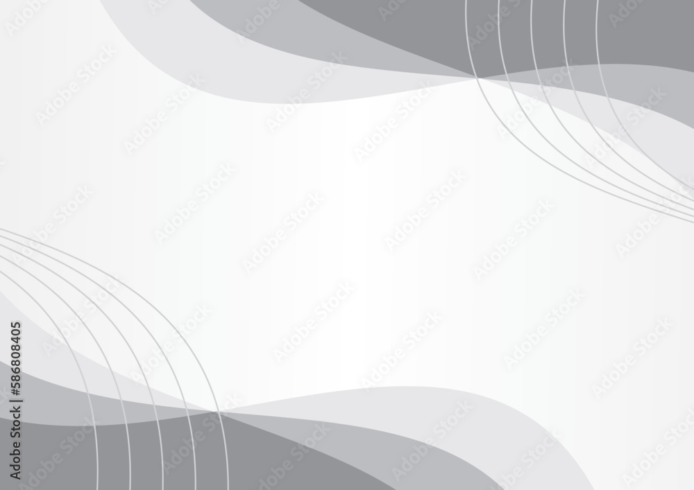 wavy abstract background has a refreshing feel, template for the design ...